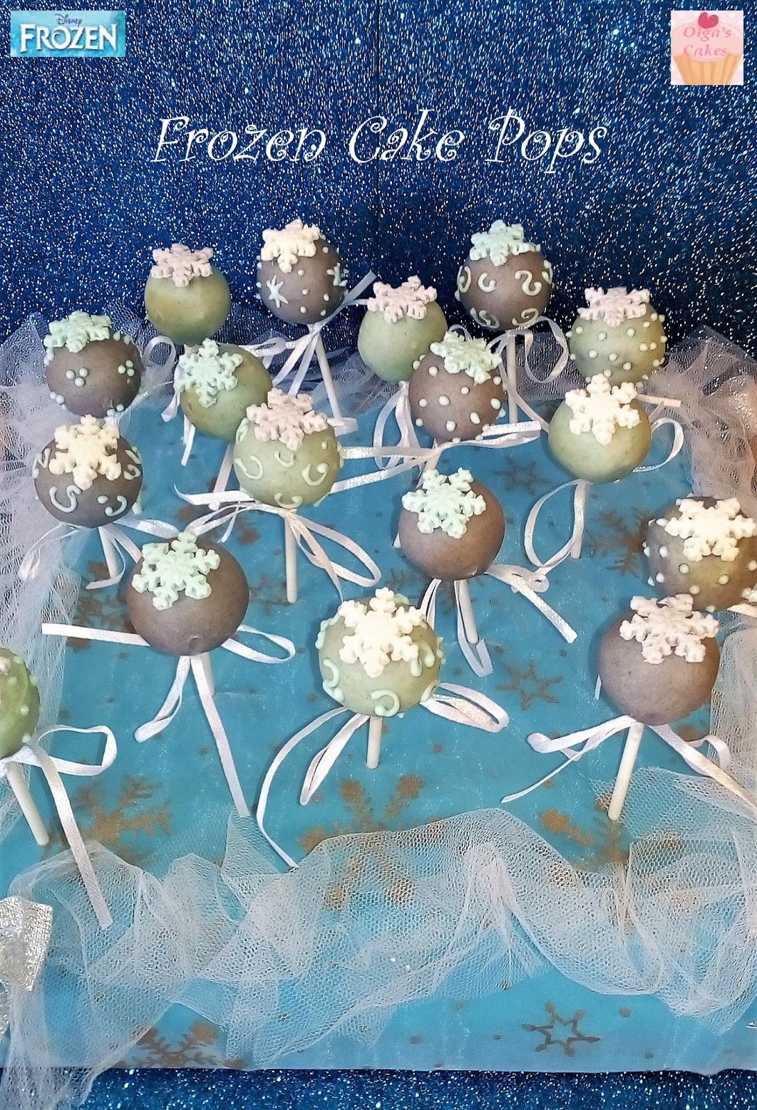 Olga's Art Blog: Frozen Cake Pops