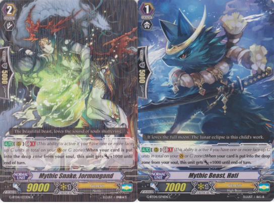 Mythic Beast, Fenrir Decklist (Genesis) | Cardfighters Club