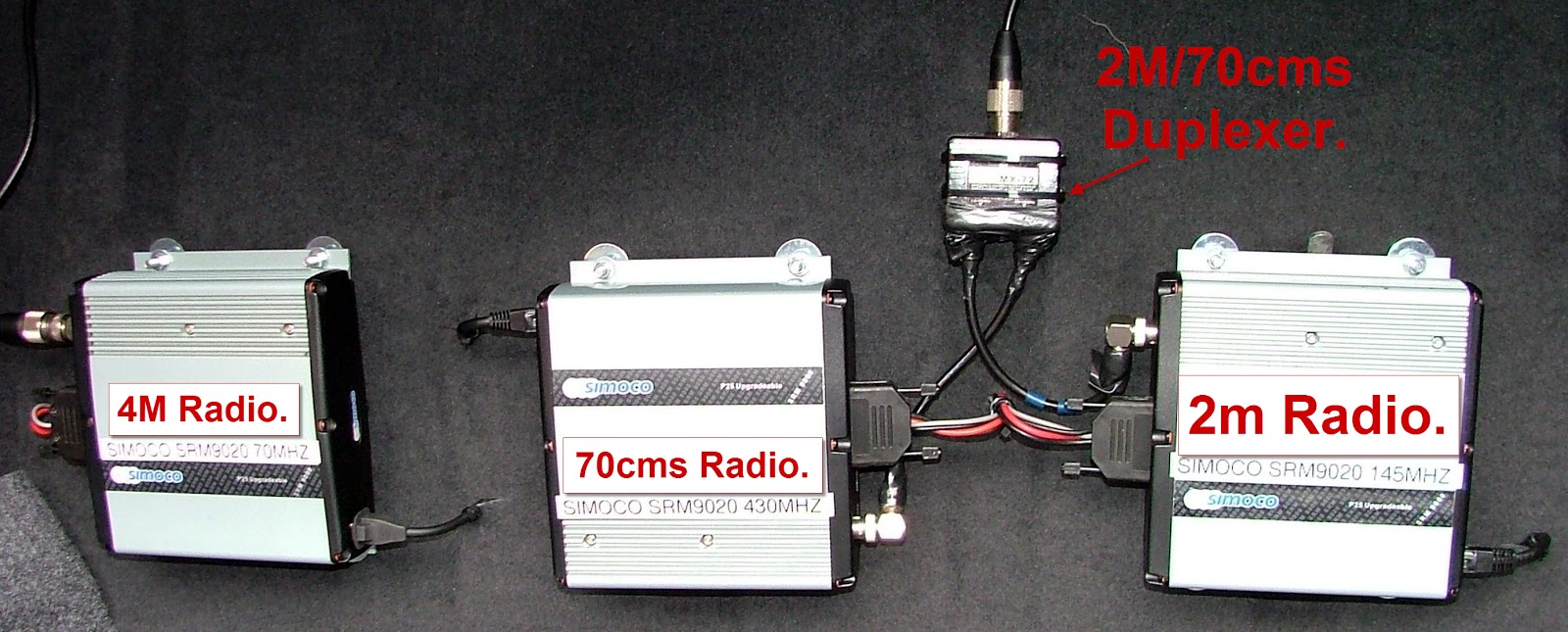 Tony Allen EI4DIB, (Drogheda,Ireland).: Simoco SRM 9000 For 4m.