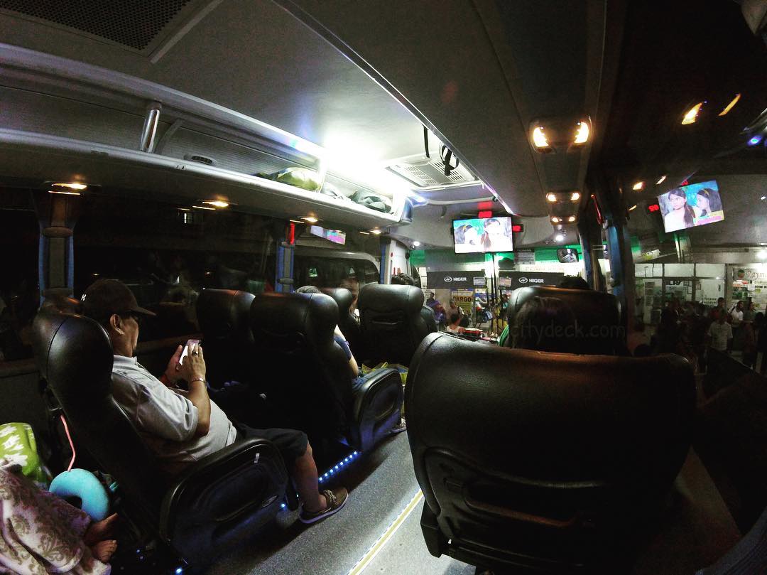 Travel to Naga Via SkyBus Premiere ~ Naga City Deck