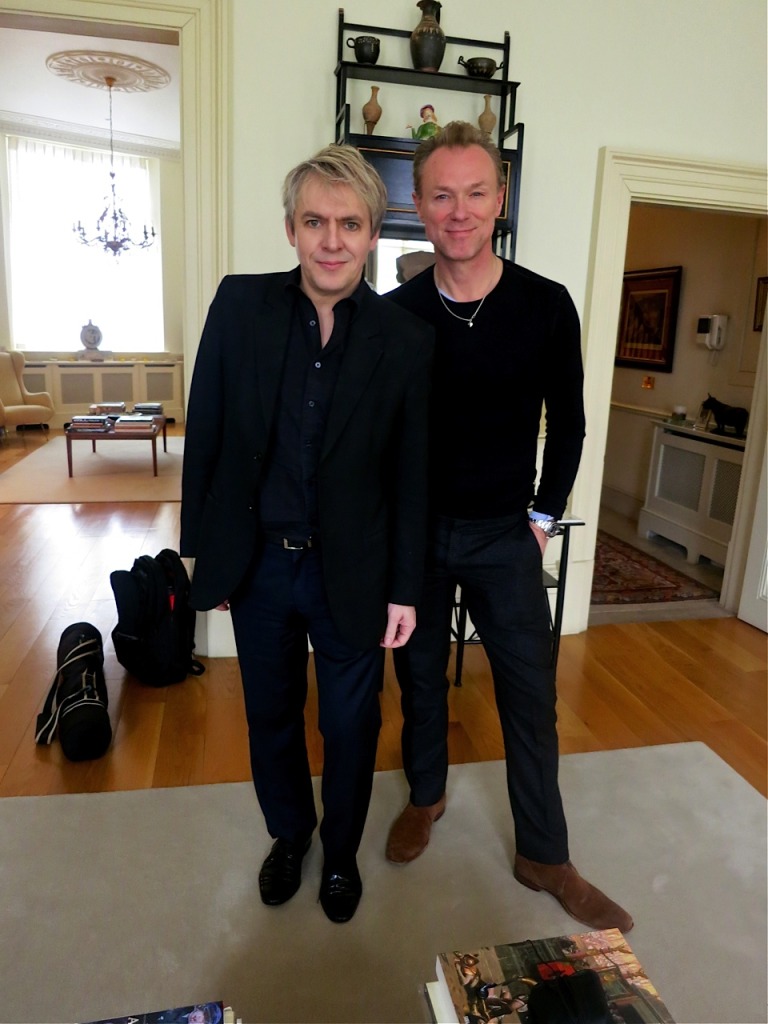 Celluloid Dreams: Nick visiting the home of Gary Kemp