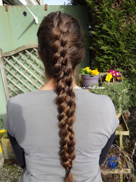 Miriam's Vlecht Lessen (Miriam's braiding instructions): 4 strand Dutch ...