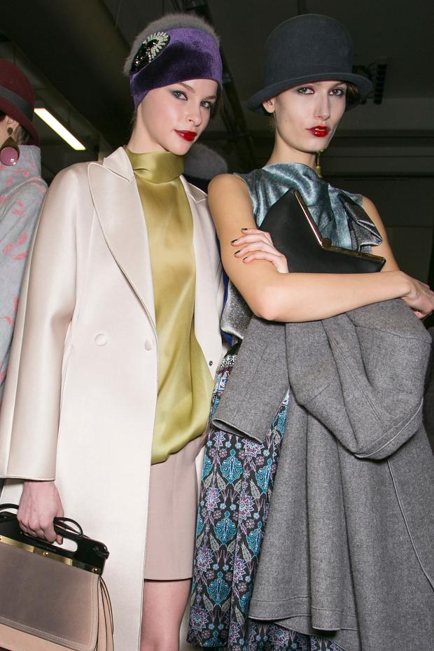 Runway : Backstage at Emporio Armani Fall 2013 | Cool Chic Style Fashion