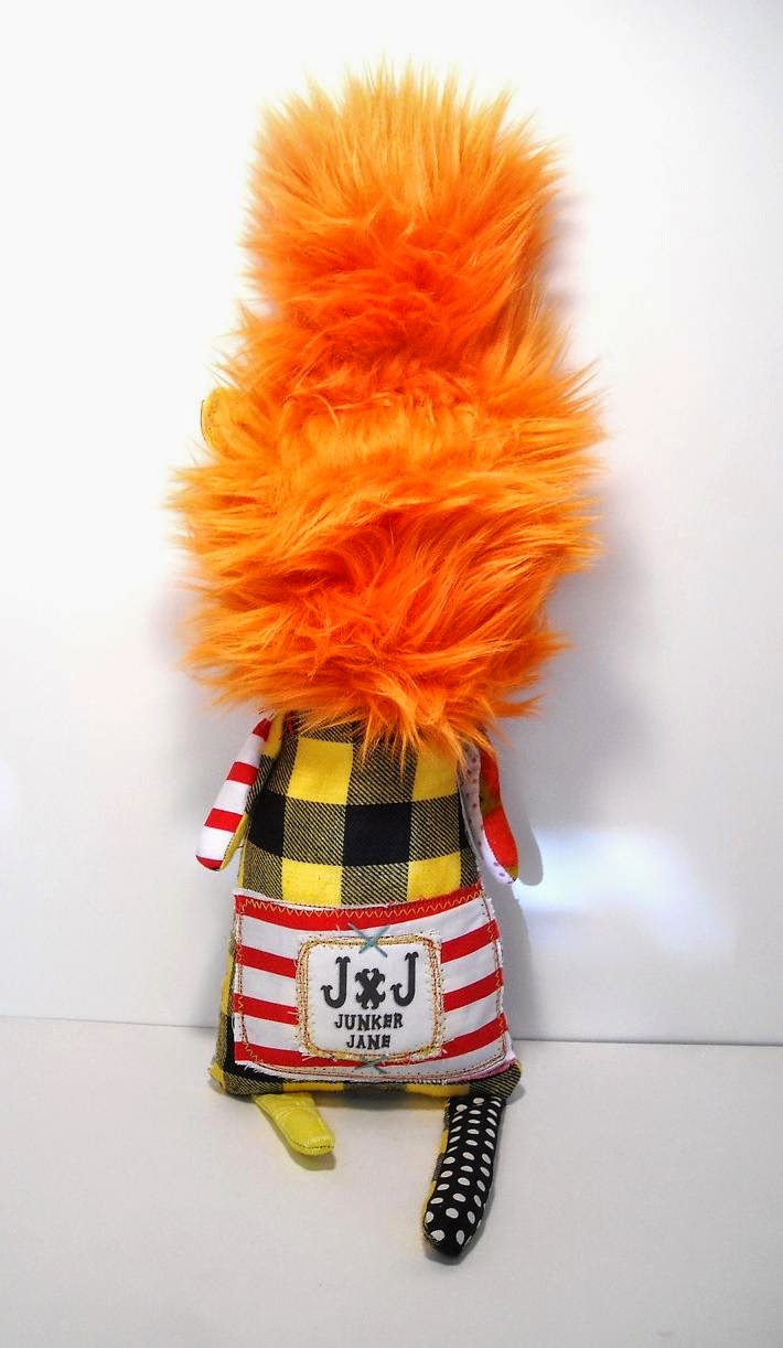 Junker Jane Monster Art Dolls: She's crazy as a