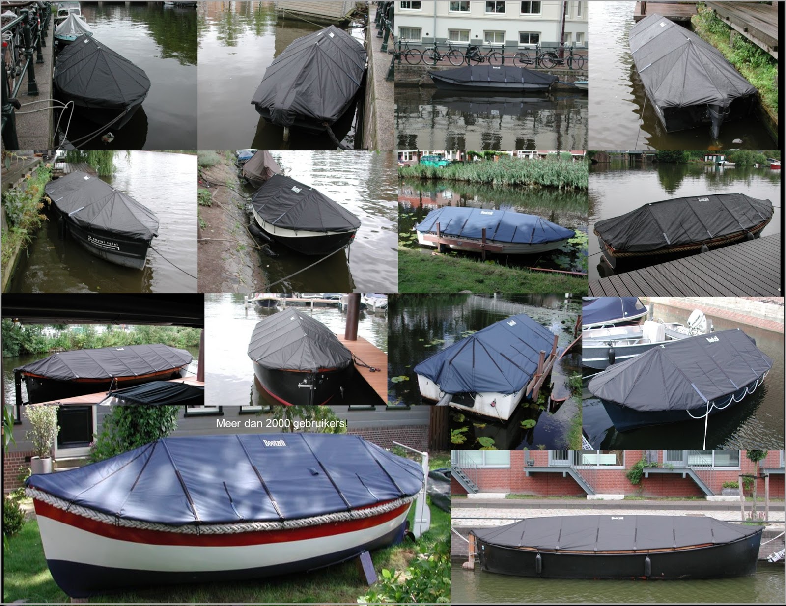 Zomerdekzeilen: dekzeil sloep, vlet, rib, speedboot, motorjacht ...