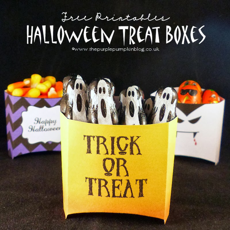 Halloween Treat Boxes - Free Printables
