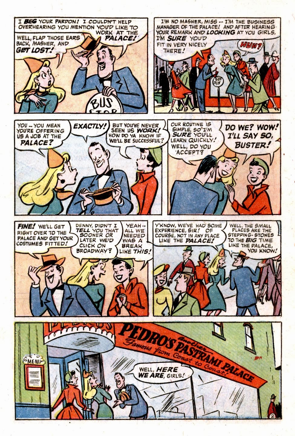 Ominous Octopus Omnibus: Dizzy Dames #3 ( American Comics Group )