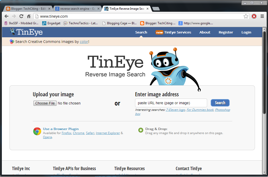 Reverse Image Search Engine: Search for Similar images Using an Image ...