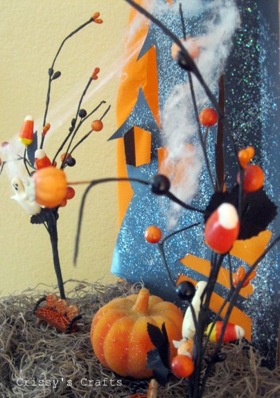 Crissy's Crafts: Haunted House made out of poster board