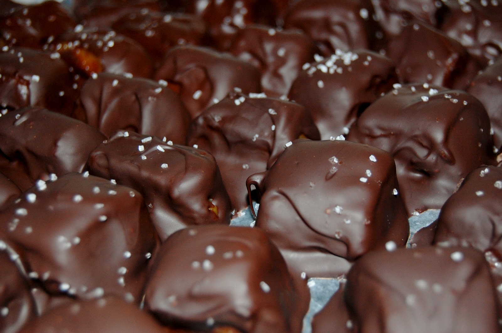 Beautifully Treasured: Salted Caramel Chocolates