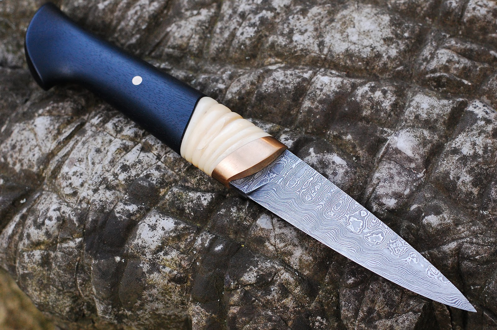 Ladder Damascus Puukko