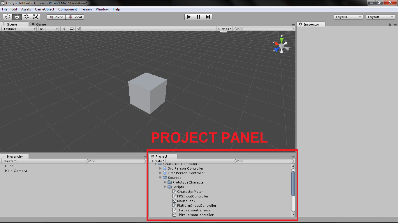 Mengenal Interface Unity3d - UnitySTEAM
