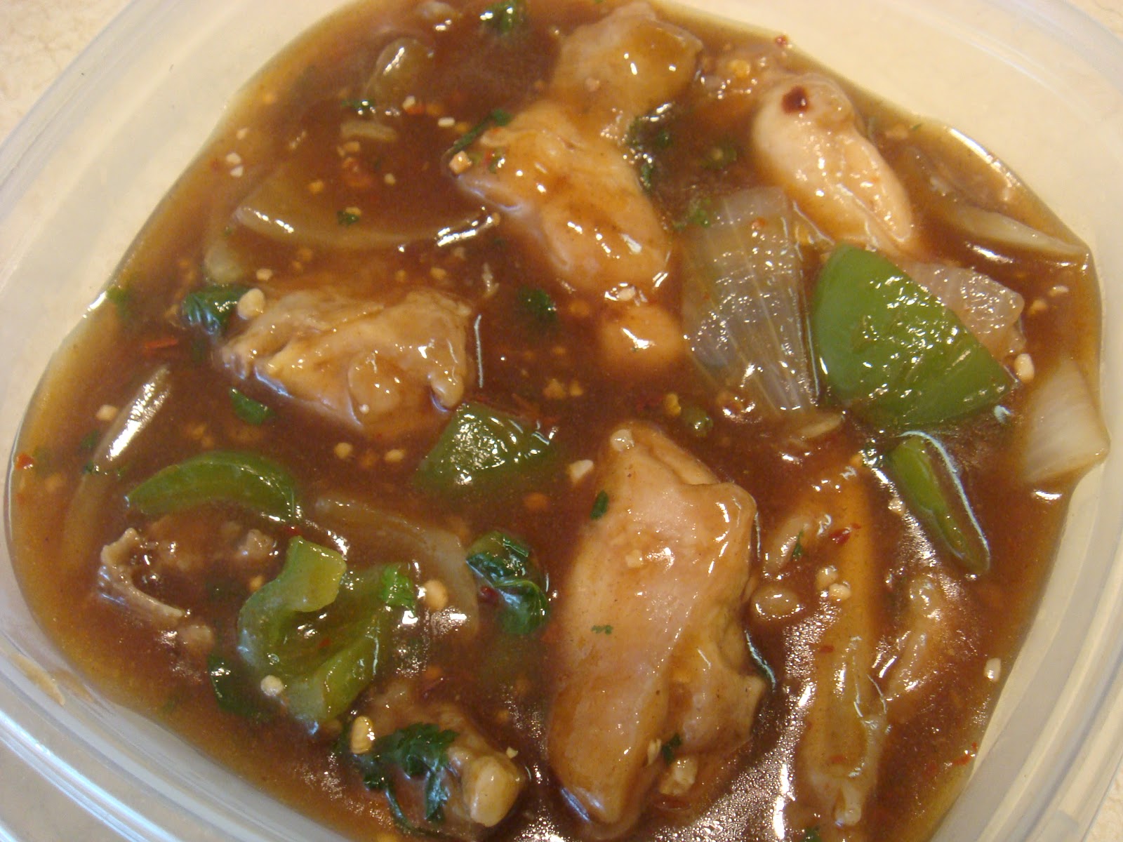 Subhra's Kitchen: Hunan style Chilli Chicken