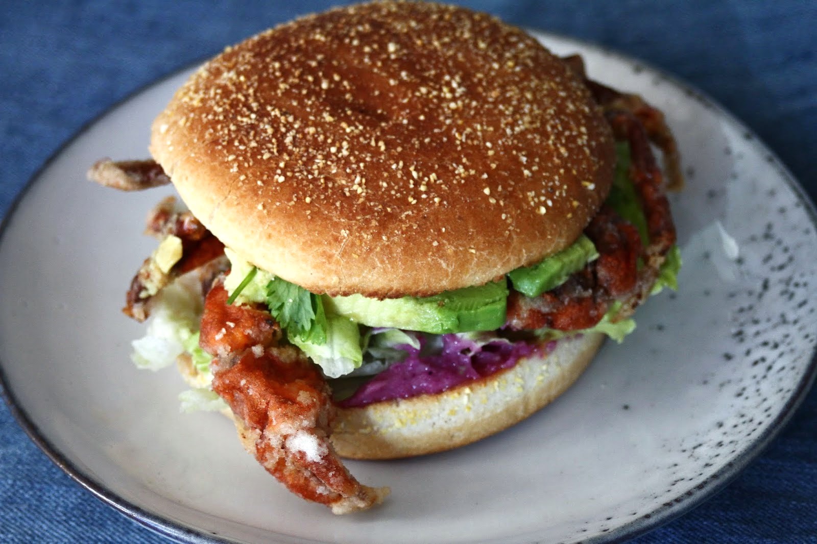 epätrendikäs ruokablogi: Soft shell crab burger eli pehmeäkuorirapua ...