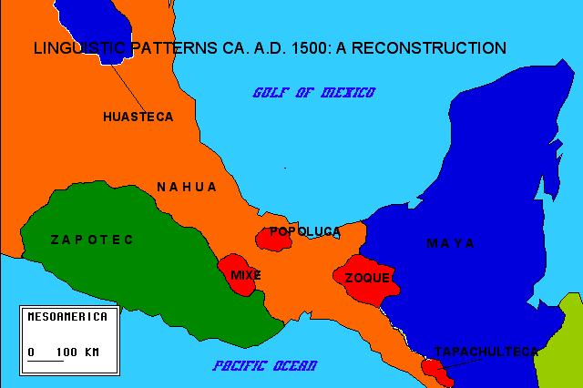 Olmec Territory Map