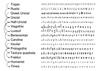 Calligraphy Alphabet : Latin Alphabet