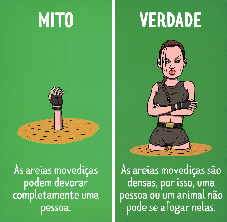 12 Mitos em que acreditamos graças aos filmes e séries de Hollywood