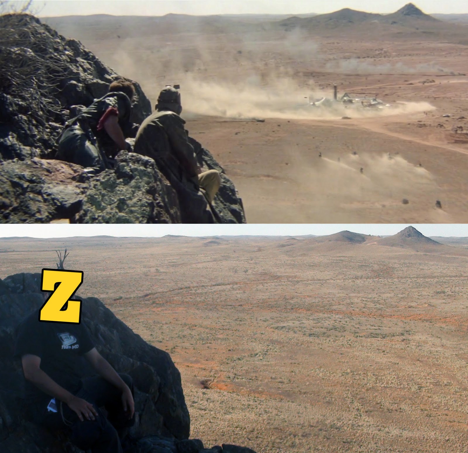 SERIZ: MAD MAX II - LIEUX DE TOURNAGE