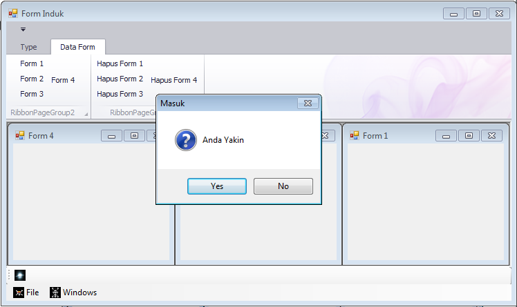 damar blog: Tugas Membuat MDI Form dan Library Tambahan