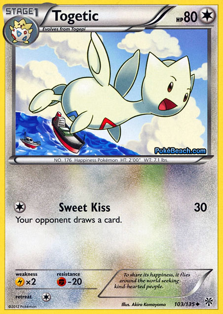 Togetic -- Plasma Storm Pokemon Card Review | PrimetimePokemon's Blog