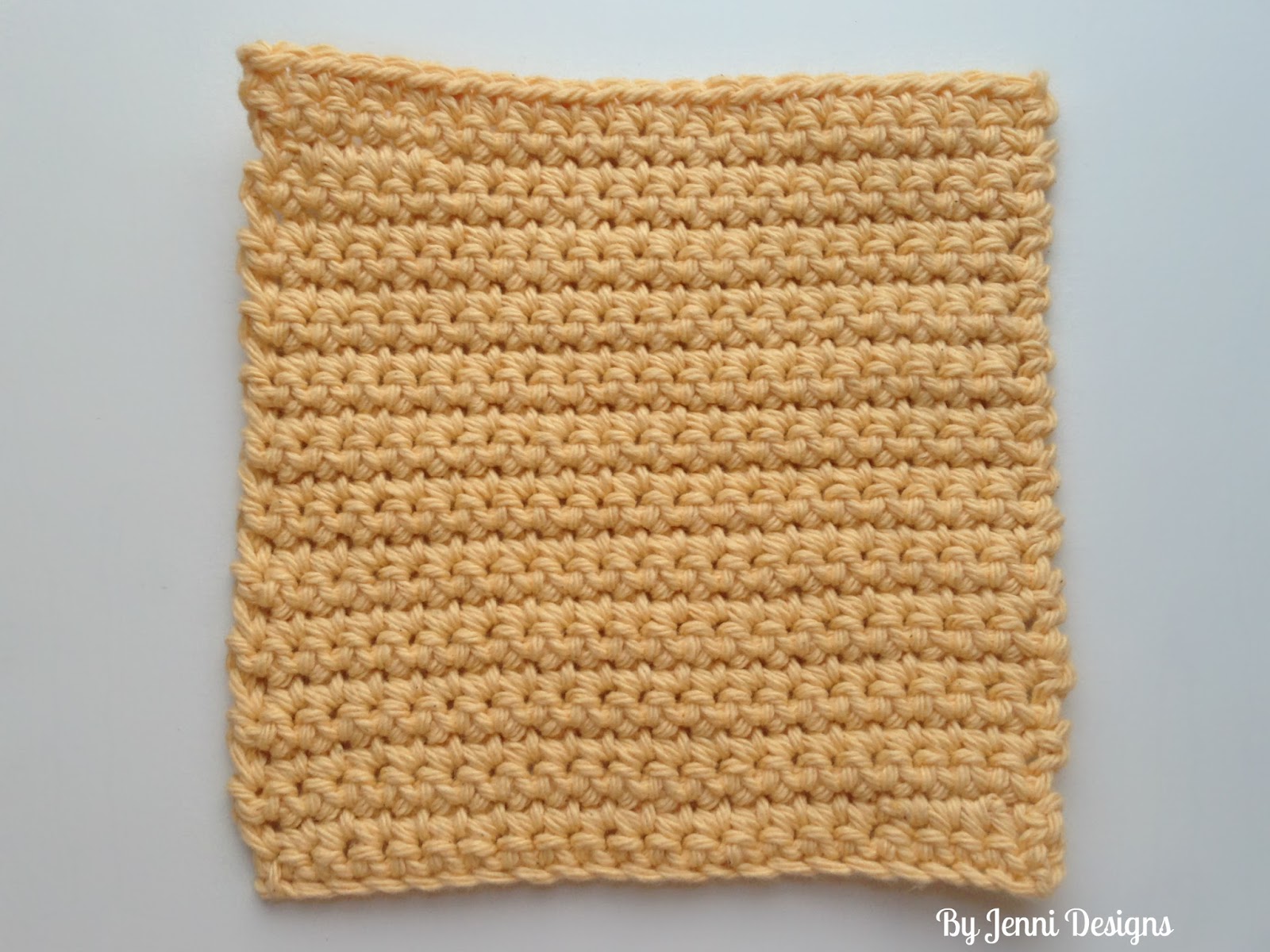 By Jenni Designs: Free Crochet Pattern: Easiest Washcloths Ever