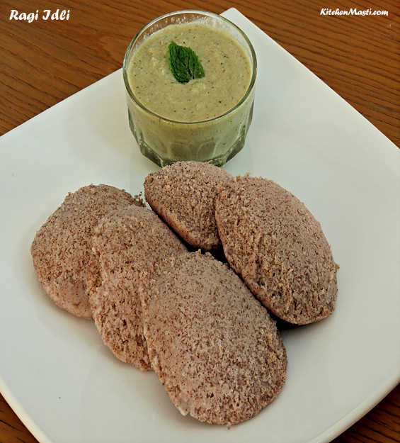 Ragi Idli Recipe / Nachini Flour Idli Recipe. | Vegetarian Recipes