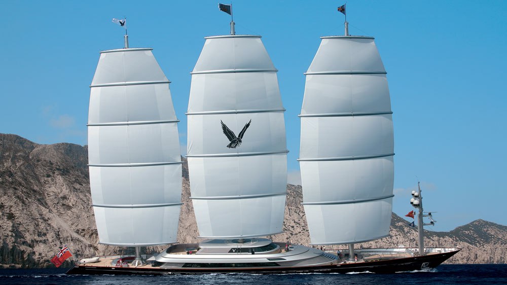 Passion For Luxury : Maltese Falcon the World’s Most Radical Sailing Yacht