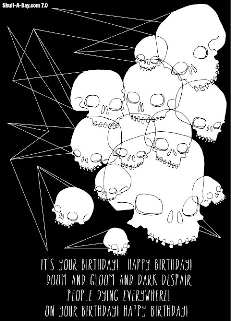 Birthday Skull