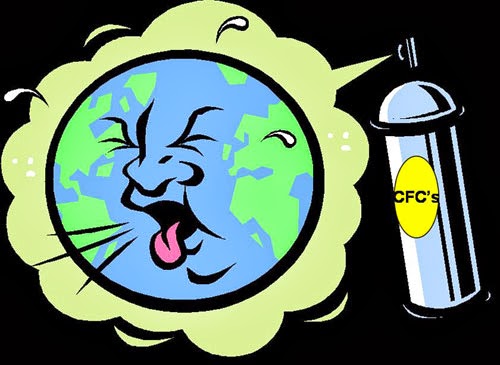 Contaminantes CFC en aerosol