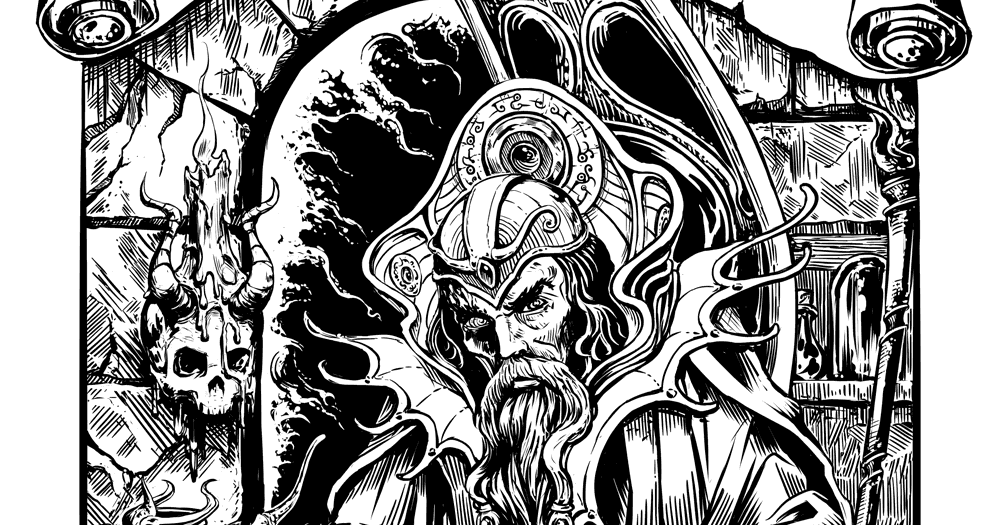 The Wizard's Scroll: Cover Preview of the First Issue