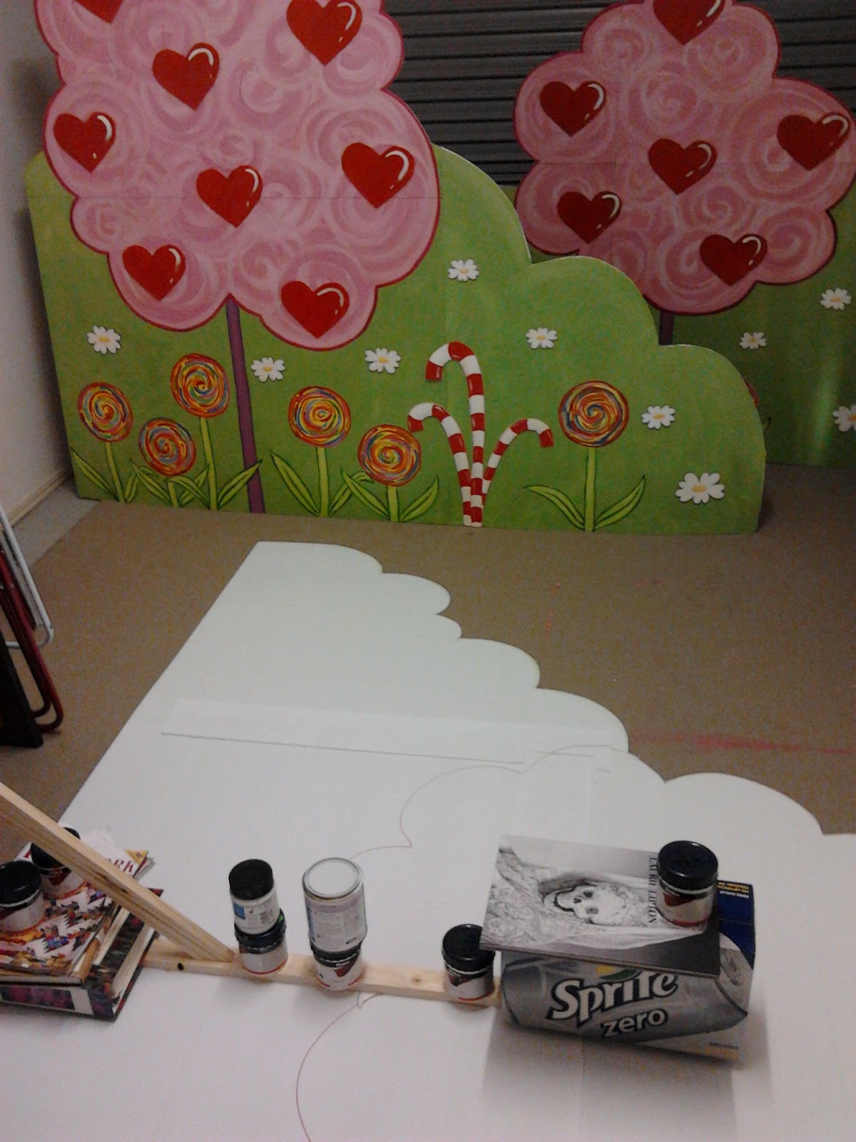 Hank & Petal : Candy Land stage prop, part 2