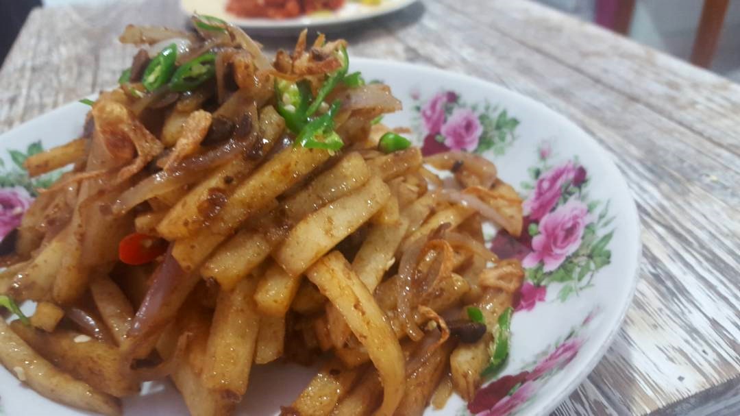 SurayaMSyed: Sengkuang Goreng Taucu