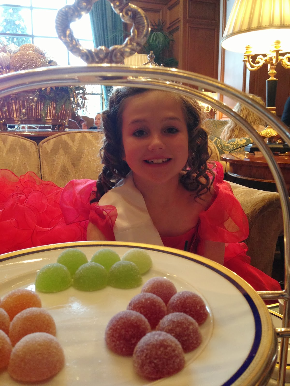 Afternoon Tea With Santa at the Grand America Hotel - Purple Chocolat Home