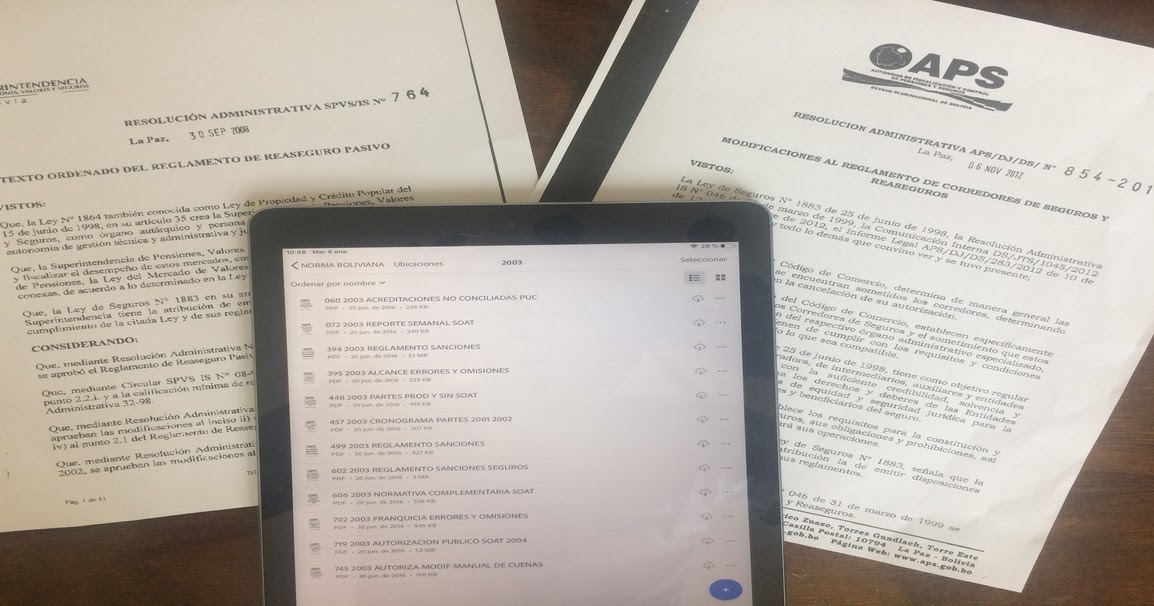 REGLAMENTOS DE SEGUROS APS