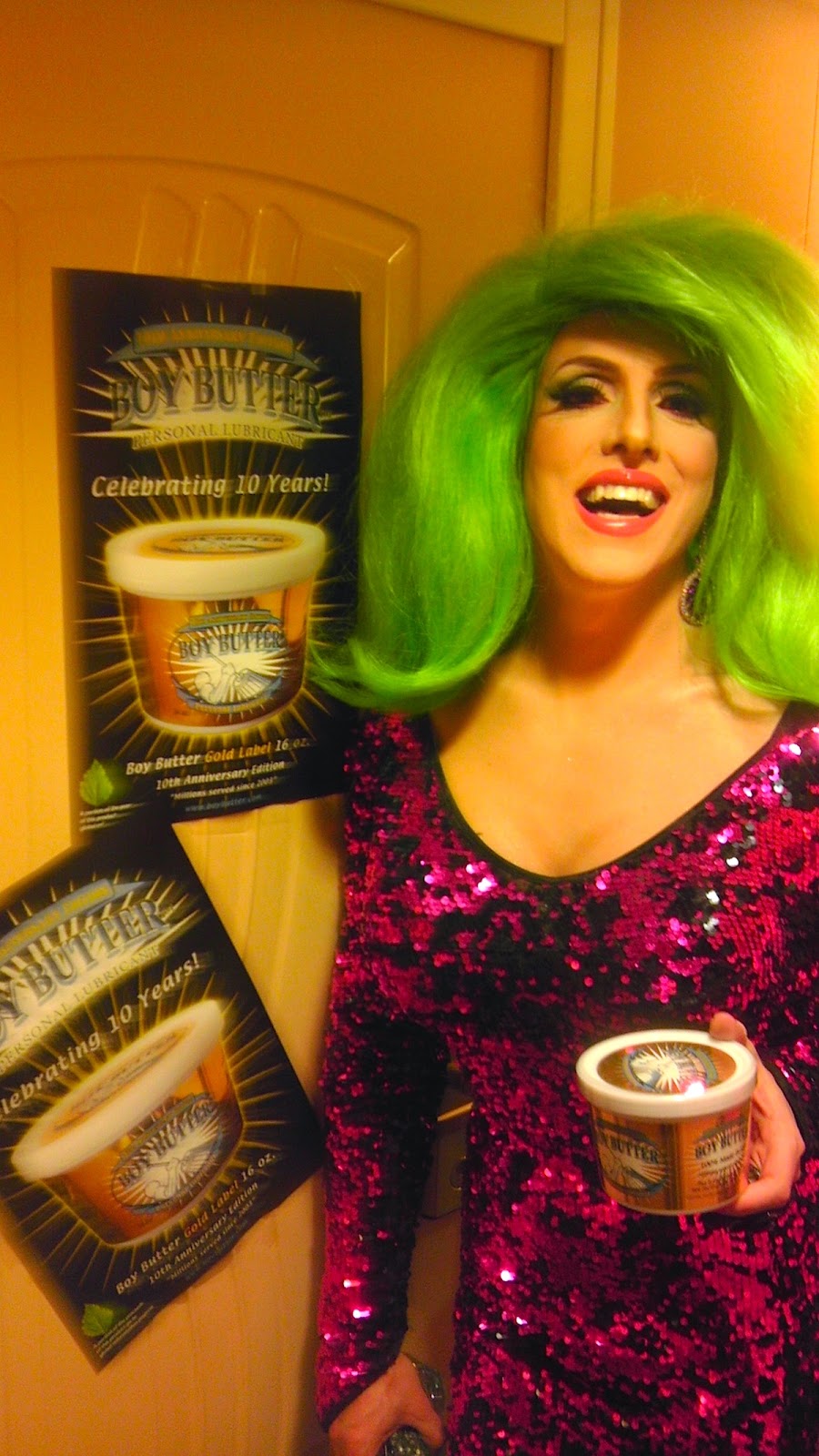 Hedda Lettuce is giving them GOLD on the biggest gay cruise of 2013 ...