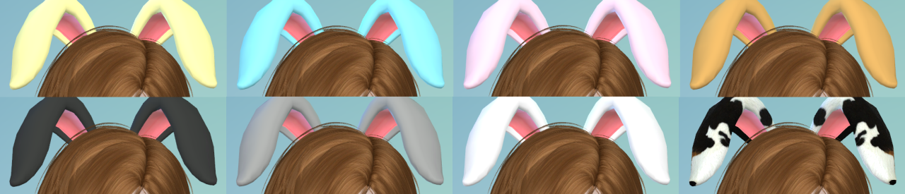 Sims 4 CC's - The Best: Bunny Ears by Lilit's Creative World