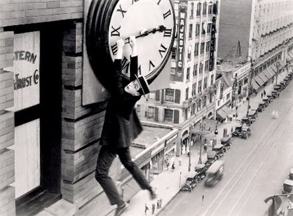 This and That and More of the Same: Harold Lloyd: Still hanging from ...