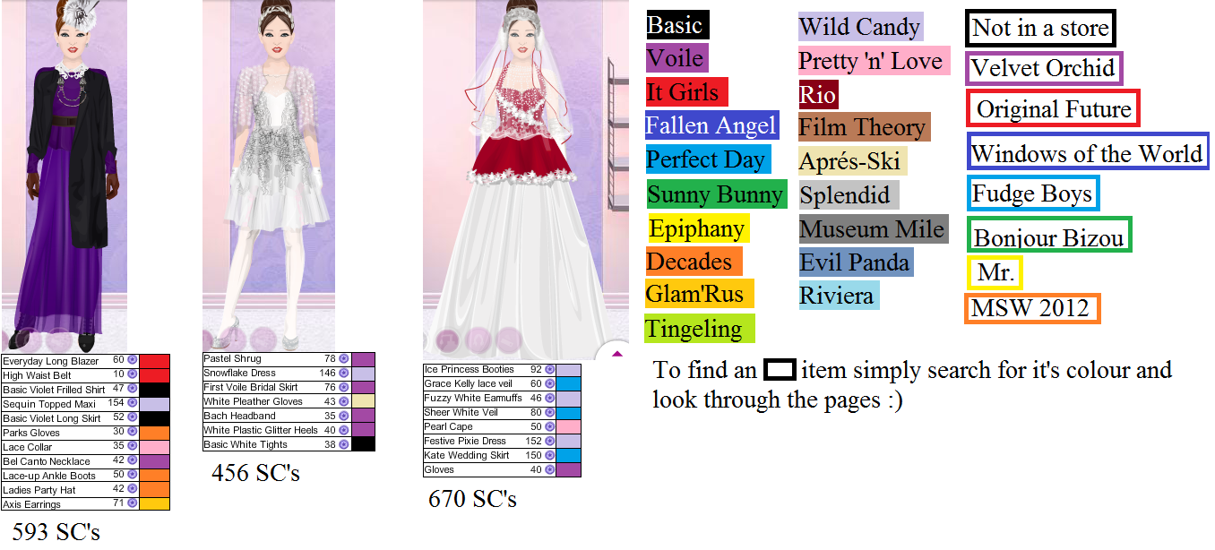 Ladydivers Guide to Stardoll.com: Starcoins Only Outfits