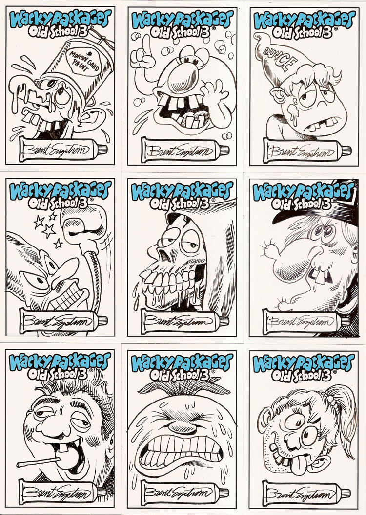 BRENT ENGSTROM'S BLOG: Wacky Packages Old School series 3 Sticker ...