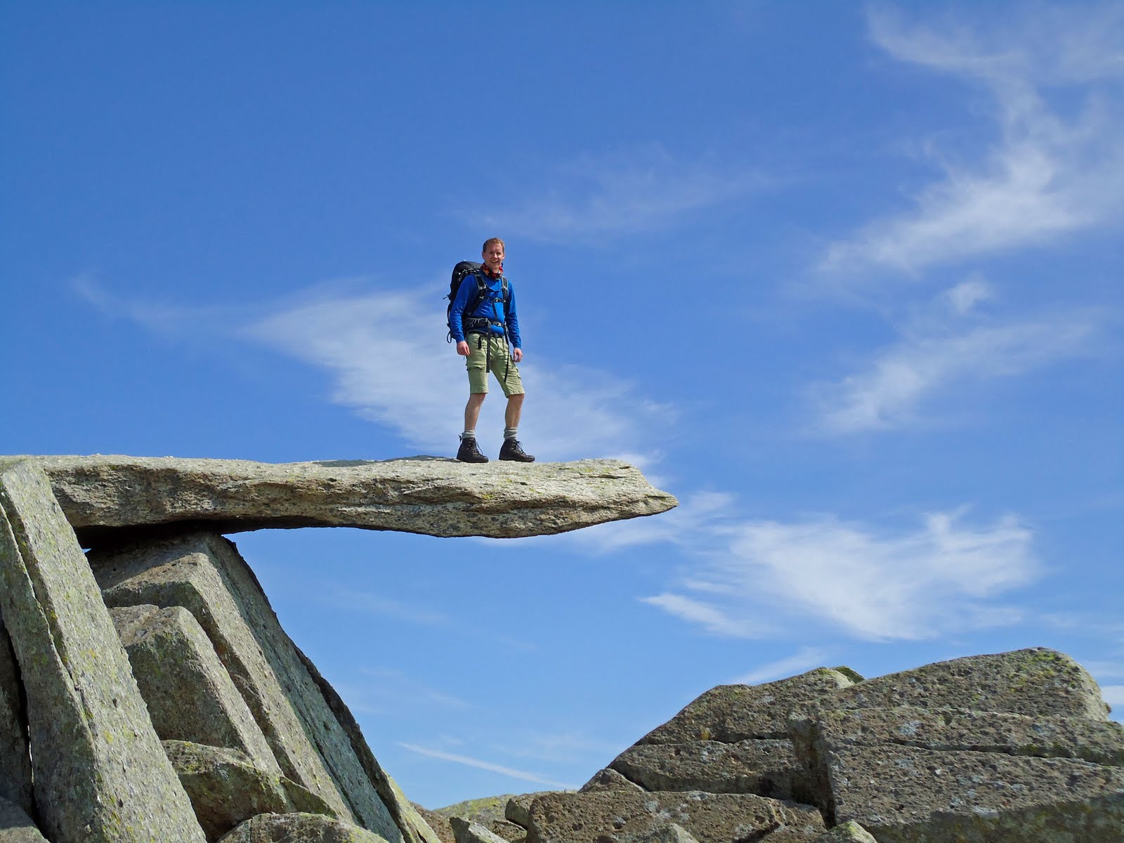 Scrambling in the Glyders | Snowdonia Mountaineering