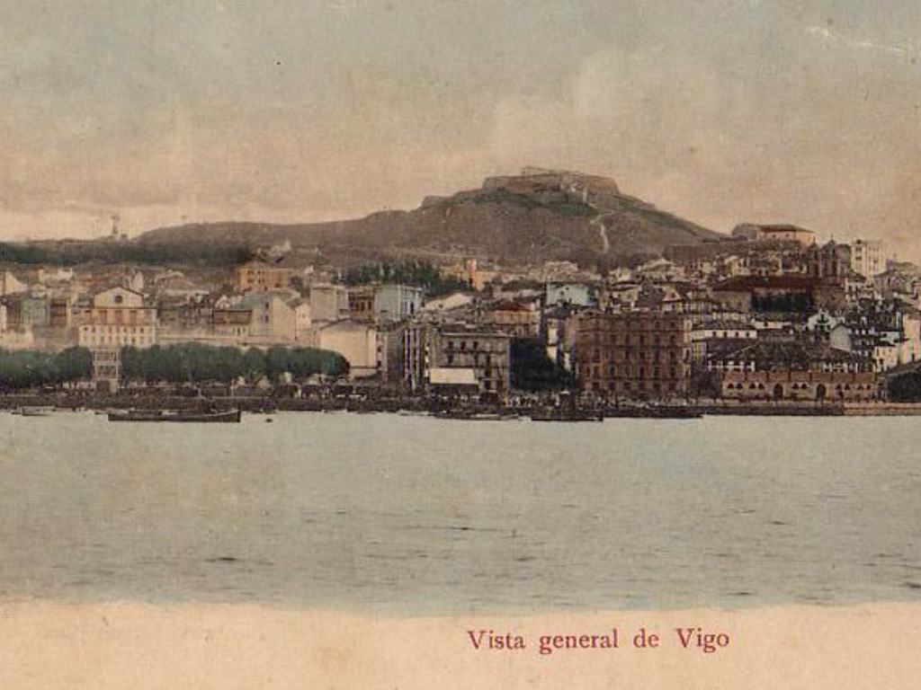 arqueovigo: El Castro de Vigo en postales antiguas