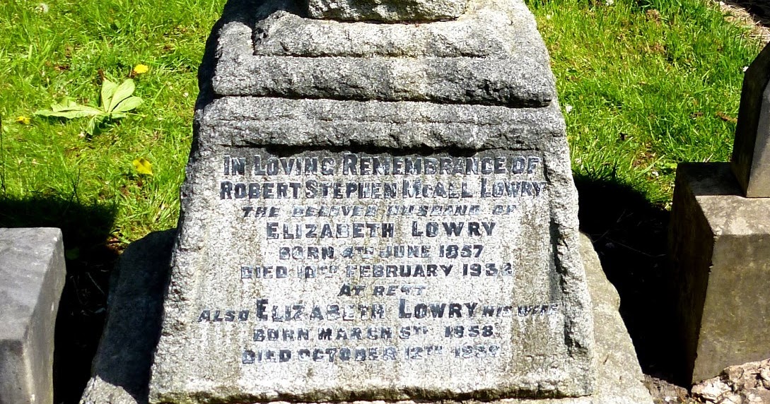 Dr Tony Shaw: Southern Cemetery #2: L. S. Lowry