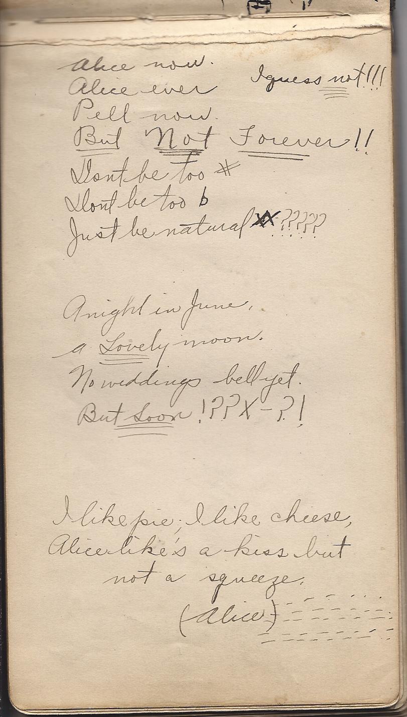 Heirlooms Reunited: 1920s Autograph Album of Alice Pell of New Bedford ...