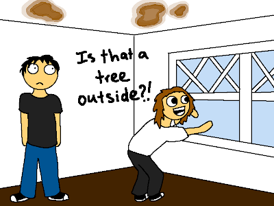 Haley's Comic: H is for House Hunters: Realistic Edition