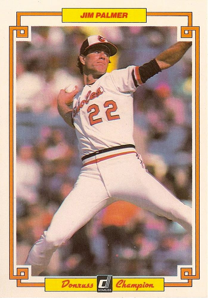 Orioles Card "O" the Day: Jim Palmer, 1984 Donruss Champions #35