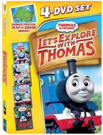 Thomas and Friends 4 Disc Set #holidaygiftguide
