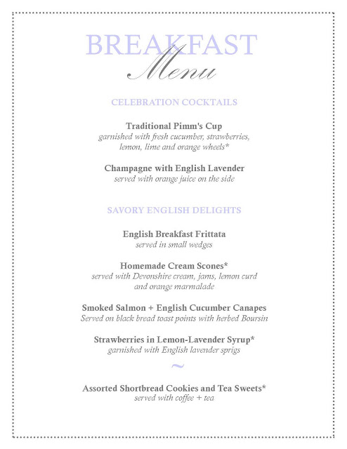 In Good Taste: Once Upon A....Royal Wedding Viewing Party!