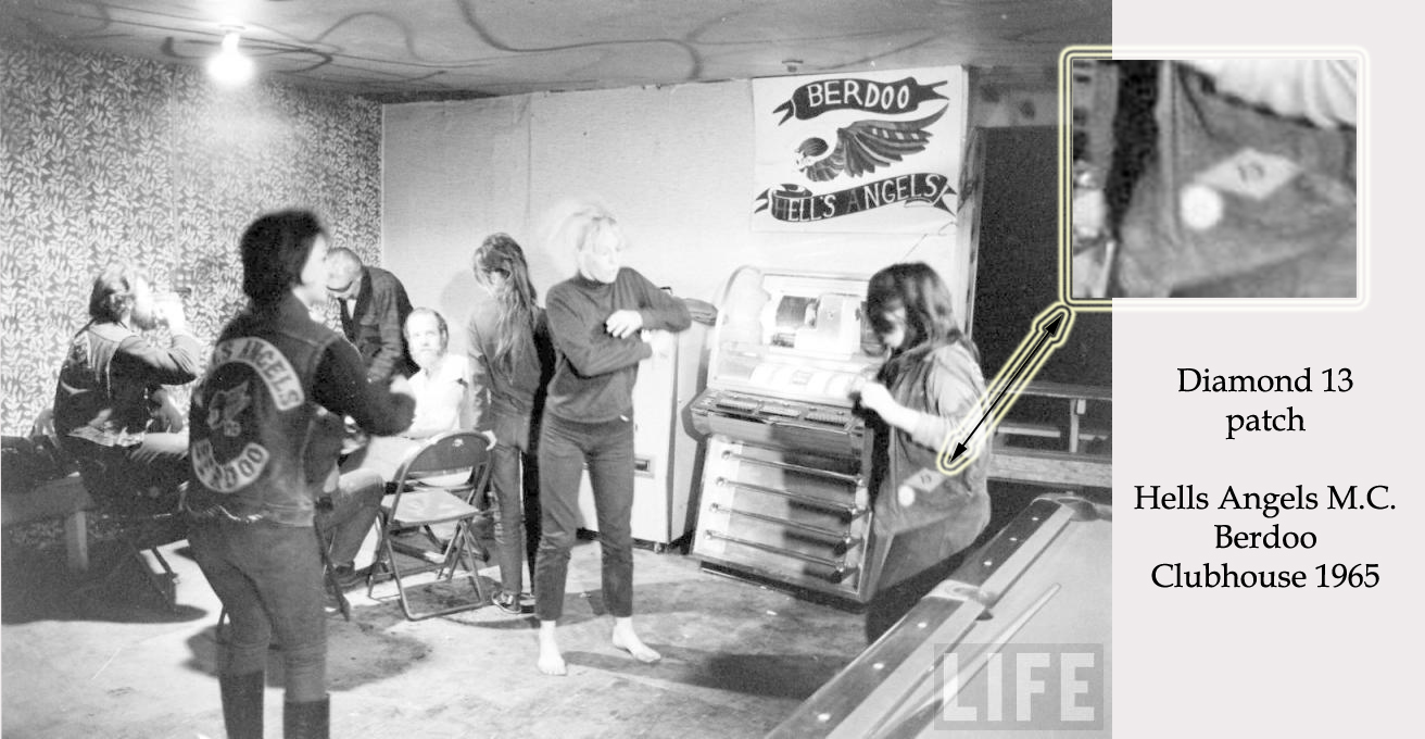 The Untold History of Motorcycle Clubs: What does a "DIAMOND 13" patch ...