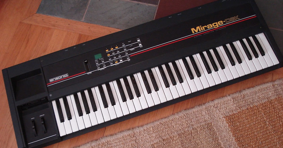 MATRIXSYNTH: Ensoniq Mirage DSK-1 Digital Sampling Keyboard