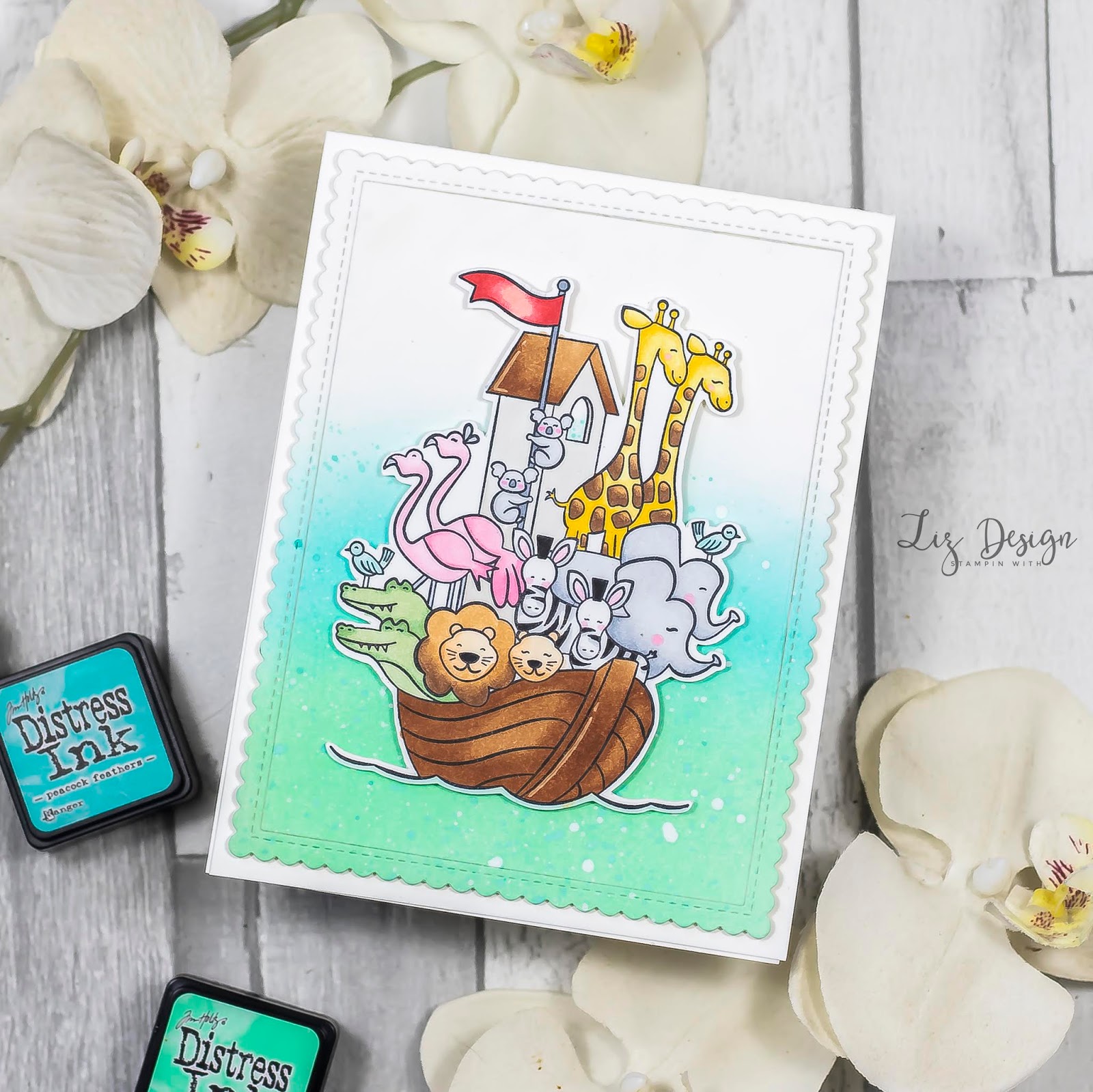 Stampin with Liz Design: Stampin with Liz Design: Perfectly Paired Card!